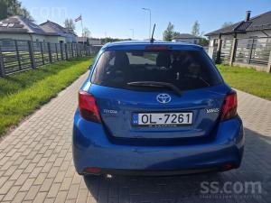 Blue Toyota Yaris 2015 in Riga, with an engine capacity of 1.40 L and mileage of 192 thousand km for 6690 €, photo 11 on AUTOMOTO.COM.LV