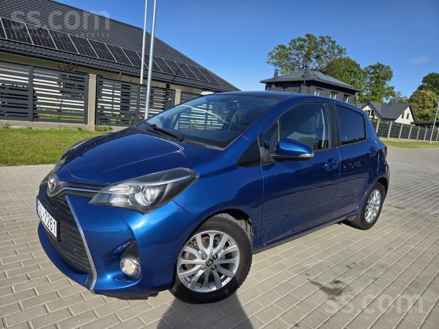 Blue Toyota Yaris 2015 in Riga, with an engine capacity of 1.40 L and mileage of 192 thousand km for 6690 €, photo 22 on AUTOMOTO.COM.LV