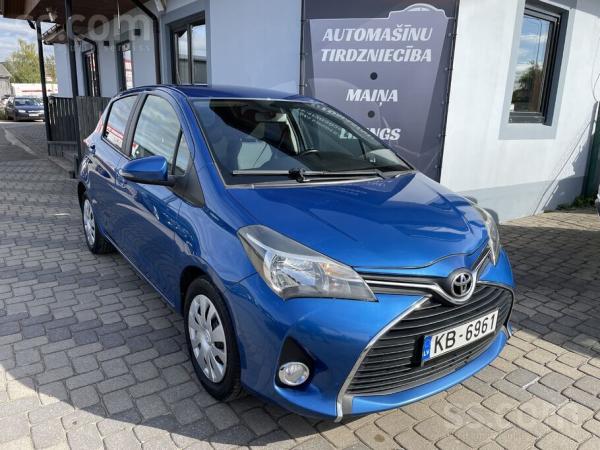 Toyota Yaris 2015 in Talsi on AUTOMOTO.COM.LV Blue Toyota Yaris 2015 in Talsi, with an engine capacity of 1.30 L and mileage of 269 thousand km for 5900 €, photo 1 on AUTOMOTO.COM.LV