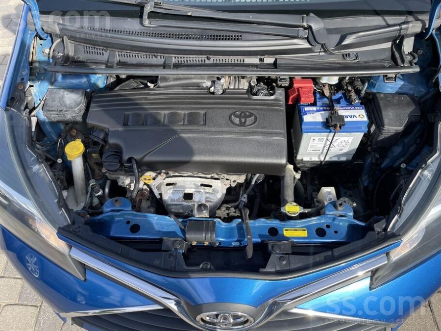 Zils Toyota Yaris 2015 Talsi, ar dzinēja tilpumu 1.30 L un nobraukumu 269 tūkst. km par 5900 €, foto 9 vietnē AUTOMOTO.COM.LV
