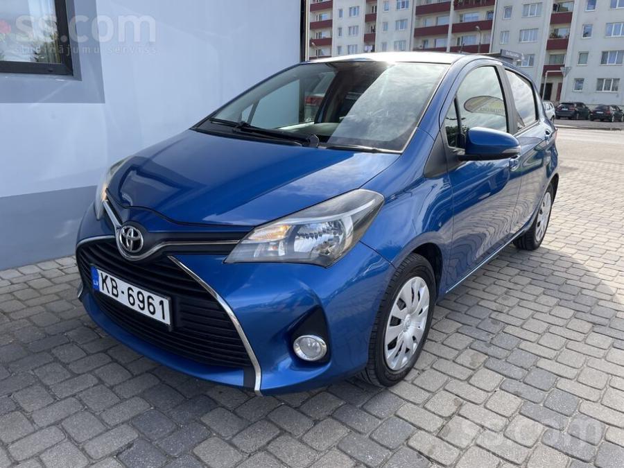 Zils Toyota Yaris 2015 Talsi, ar dzinēja tilpumu 1.30 L un nobraukumu 269 tūkst. km par 5900 €, foto 27 vietnē AUTOMOTO.COM.LV