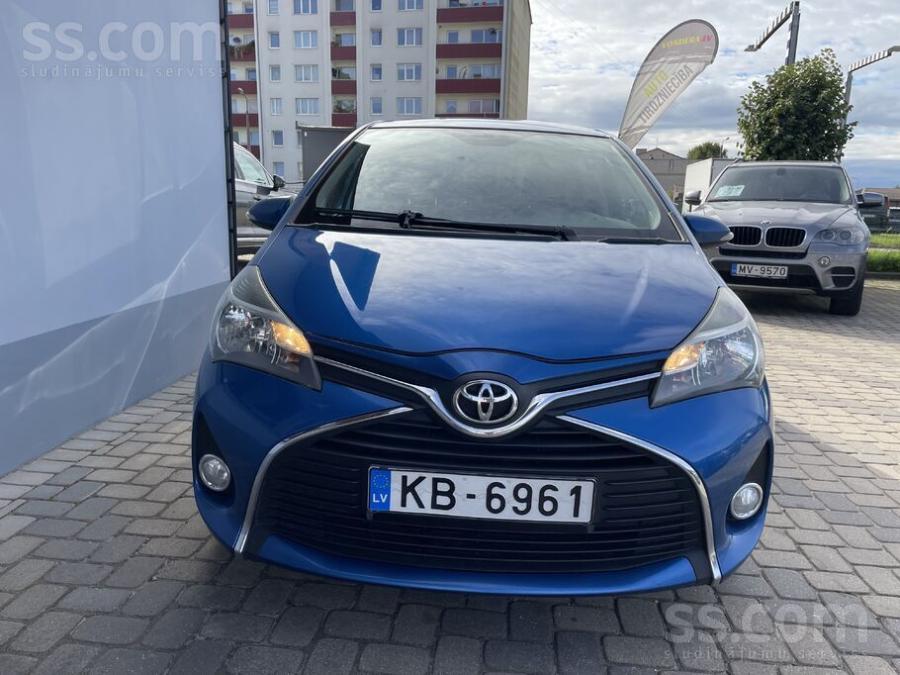 Zils Toyota Yaris 2015 Talsi, ar dzinēja tilpumu 1.30 L un nobraukumu 269 tūkst. km par 5900 €, foto 28 vietnē AUTOMOTO.COM.LV