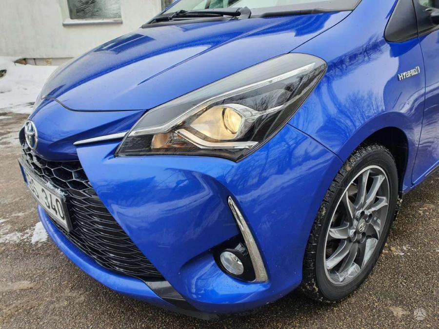 Blue Toyota Yaris 2017 in Klaipeda, with an engine capacity of 1.50 L and mileage of 78 thousand km for 12500 €, photo 12 on AUTOMOTO.COM.LV