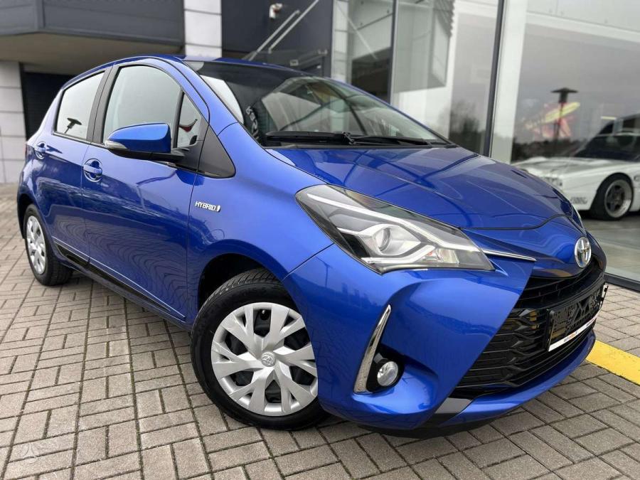 Blue Toyota Yaris 2017 in Vilnius, with an engine capacity of 1.50 L and mileage of 100 thousand km for 11777 €, photo 7 on AUTOMOTO.COM.LV