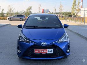 Blue Toyota Yaris 2017 in Vilnius, with an engine capacity of 1.50 L and mileage of 121 thousand km for 11700 €, photo 3 on AUTOMOTO.COM.LV