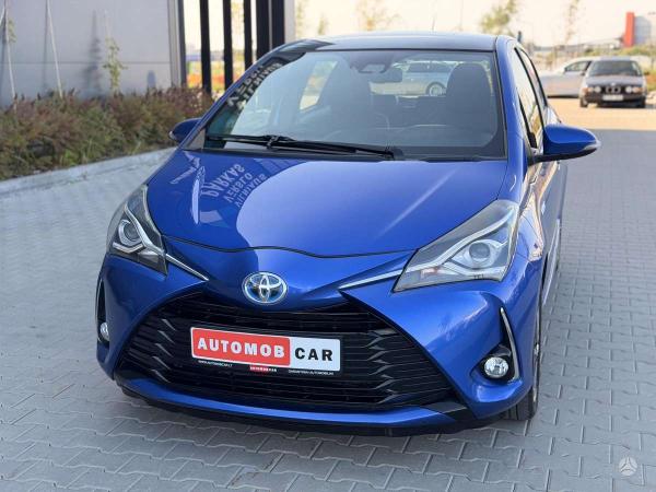 Blue Toyota Yaris 2017 in Vilnius, with an engine capacity of 1.50 L and mileage of 121 thousand km for 11700 €, photo 4 on AUTOMOTO.COM.LV