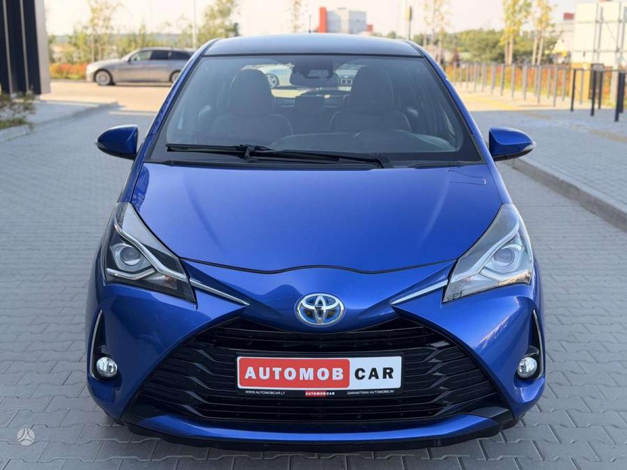 Blue Toyota Yaris 2017 in Vilnius, with an engine capacity of 1.50 L and mileage of 121 thousand km for 11700 €, photo 6 on AUTOMOTO.COM.LV