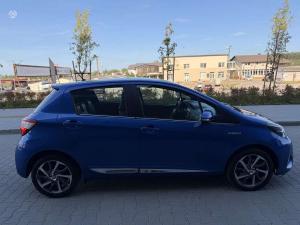 Blue Toyota Yaris 2017 in Vilnius, with an engine capacity of 1.50 L and mileage of 121 thousand km for 11700 €, photo 9 on AUTOMOTO.COM.LV