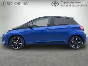 Zils Toyota Yaris 2018 Klaipėda, ar dzinēja tilpumu 1.49 L un nobraukumu 125 tūkst. km par 12500 €, foto 3 vietnē AUTOMOTO.COM.LV