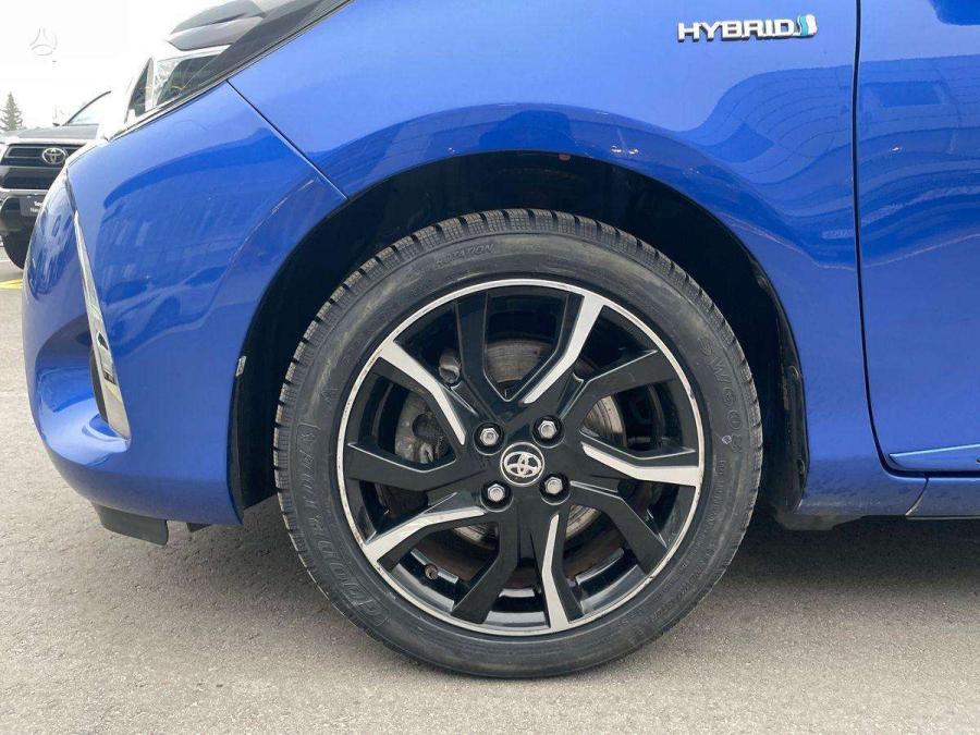 Zils Toyota Yaris 2018 Klaipėda, ar dzinēja tilpumu 1.49 L un nobraukumu 125 tūkst. km par 12500 €, foto 15 vietnē AUTOMOTO.COM.LV