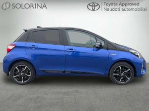 Zils Toyota Yaris 2018 Klaipėda, ar dzinēja tilpumu 1.49 L un nobraukumu 125 tūkst. km par 12500 €, foto 16 vietnē AUTOMOTO.COM.LV