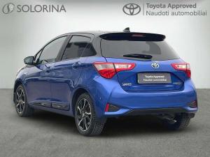 Zils Toyota Yaris 2018 Klaipėda, ar dzinēja tilpumu 1.49 L un nobraukumu 125 tūkst. km par 12500 €, foto 17 vietnē AUTOMOTO.COM.LV
