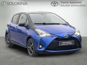 Zils Toyota Yaris 2018 Klaipėda, ar dzinēja tilpumu 1.49 L un nobraukumu 125 tūkst. km par 12500 €, foto 18 vietnē AUTOMOTO.COM.LV
