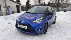Zils Toyota Yaris 2018 Klaipėda, ar dzinēja tilpumu 1.50 L un nobraukumu 94 tūkst. km par 11990 €, foto 3 vietnē AUTOMOTO.COM.LV