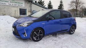 Zils Toyota Yaris 2018 Klaipėda, ar dzinēja tilpumu 1.50 L un nobraukumu 94 tūkst. km par 11990 €, foto 4 vietnē AUTOMOTO.COM.LV