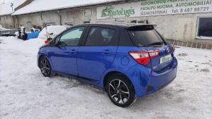 Zils Toyota Yaris 2018 Klaipėda, ar dzinēja tilpumu 1.50 L un nobraukumu 94 tūkst. km par 11990 €, foto 7 vietnē AUTOMOTO.COM.LV