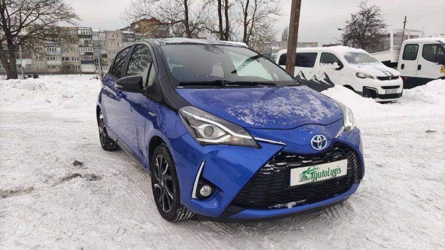 Zils Toyota Yaris 2018 Klaipėda, ar dzinēja tilpumu 1.50 L un nobraukumu 94 tūkst. km par 11990 €, foto 9 vietnē AUTOMOTO.COM.LV