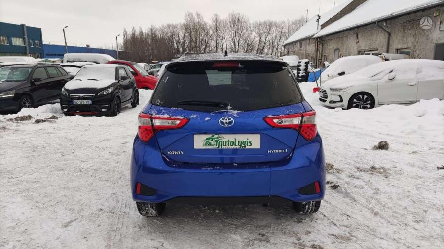 Zils Toyota Yaris 2018 Klaipėda, ar dzinēja tilpumu 1.50 L un nobraukumu 94 tūkst. km par 11990 €, foto 11 vietnē AUTOMOTO.COM.LV
