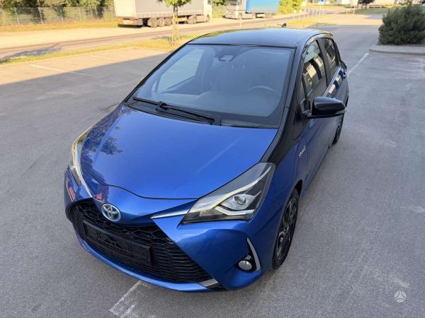 Zils Toyota Yaris 2018 Viļņa, ar dzinēja tilpumu 1.50 L un nobraukumu 105 tūkst. km par 10900 €, foto 10 vietnē AUTOMOTO.COM.LV