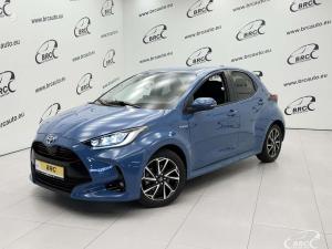 Zils Toyota Yaris 2020 Viļņa, ar dzinēja tilpumu 1.49 L un nobraukumu 62 tūkst. km par 15900 €, foto  vietnē AUTOMOTO.COM.LV