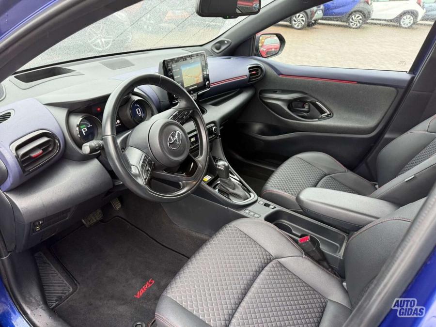 Zils Toyota Yaris 2021 Kauņa, ar dzinēja tilpumu 1.50 L un nobraukumu 31 tūkst. km par 23420 €, foto 8 vietnē AUTOMOTO.COM.LV