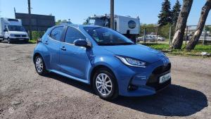 Blue Toyota Yaris 2021 in Klaipeda, with an engine capacity of 1.49 L and mileage of 123 thousand km for 13350 €, photo  on AUTOMOTO.COM.LV