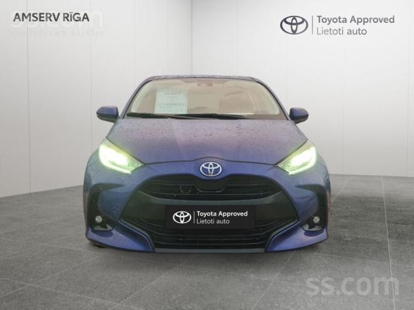 Zils Toyota Yaris 2023 Rīga, ar dzinēja tilpumu 1.50 L un nobraukumu 60 tūkst. km par 16400 €, foto 5 vietnē AUTOMOTO.COM.LV