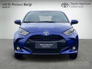 Zils Toyota Yaris 2025 Rīga, ar dzinēja tilpumu 1.50 L un nobraukumu 11 tūkst. km par 21490 €, foto 6 vietnē AUTOMOTO.COM.LV