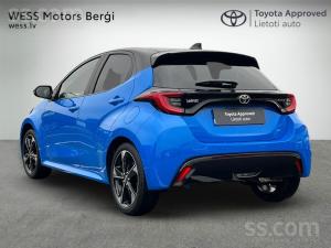Blue Toyota Yaris 2026 in Riga, with an engine capacity of 1.50 L and mileage of 490 thousand km for 28990 €, photo 27 on AUTOMOTO.COM.LV