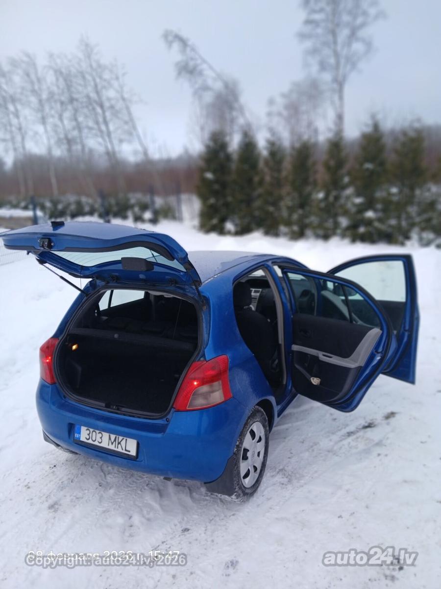 Blue Toyota Yaris 2007 in Tallinn, with an engine capacity of 1.30 L and mileage of 170 thousand km for 3500 €, photo 2 on AUTOMOTO.COM.LV