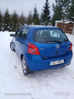 Blue Toyota Yaris 2007 in Tallinn, with an engine capacity of 1.30 L and mileage of 170 thousand km for 3500 €, photo 10 on AUTOMOTO.COM.LV