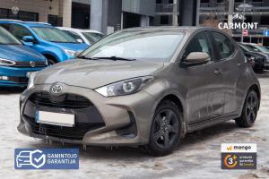 Brūns Toyota Yaris 2021 Viļņa, ar dzinēja tilpumu 1.49 L un nobraukumu 70 tūkst. km par 14500 €, foto  vietnē AUTOMOTO.COM.LV