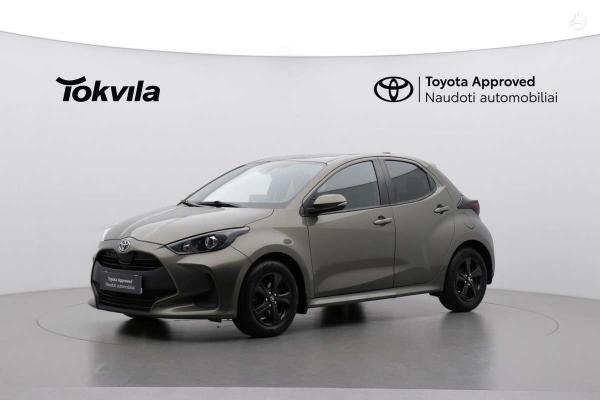 Brūns Toyota Yaris 2021 Viļņa, ar dzinēja tilpumu 1.49 L un nobraukumu 91 tūkst. km par 14900 €, foto 1 vietnē AUTOMOTO.COM.LV