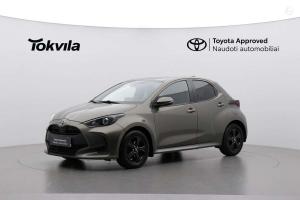 Brūns Toyota Yaris 2021 Viļņa, ar dzinēja tilpumu 1.49 L un nobraukumu 91 tūkst. km par 14900 €, foto  vietnē AUTOMOTO.COM.LV