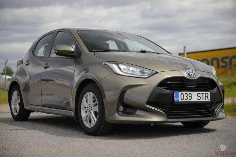 Brūns Toyota Yaris 2023 Tallina, ar dzinēja tilpumu 1.49 L un nobraukumu 111 tūkst. km par 9900 €, foto 1 vietnē AUTOMOTO.COM.LV
