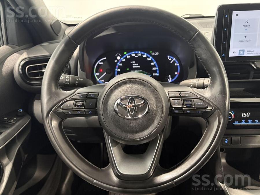 Brūns Toyota Yaris 2023 Ventspils, ar dzinēja tilpumu 1.50 L un nobraukumu 117 tūkst. km par 20490 €, foto 12 vietnē AUTOMOTO.COM.LV