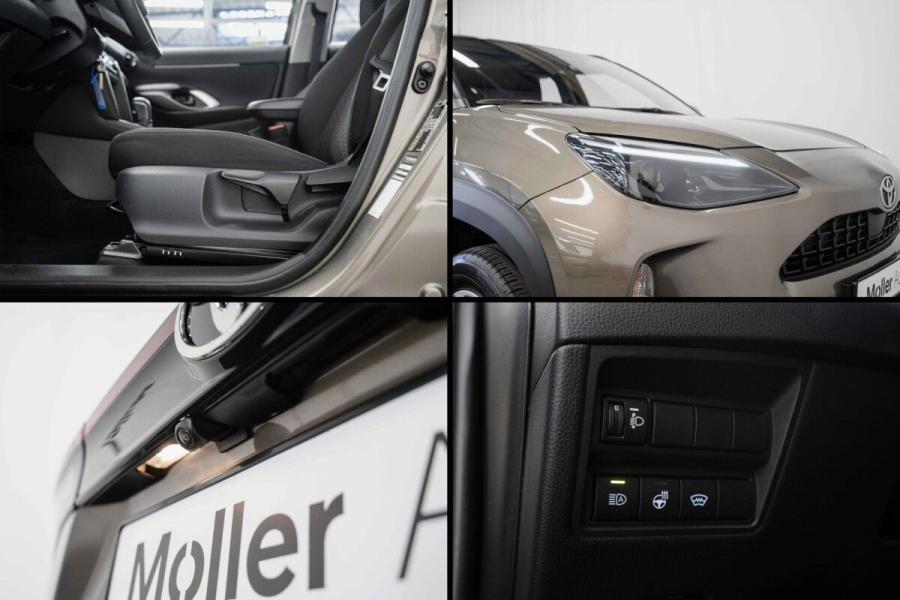 Brown Toyota Yaris 2025 in Tallinn, with an engine capacity of 1.50 L and mileage of 42 thousand km for 22900 €, photo 13 on AUTOMOTO.COM.LV