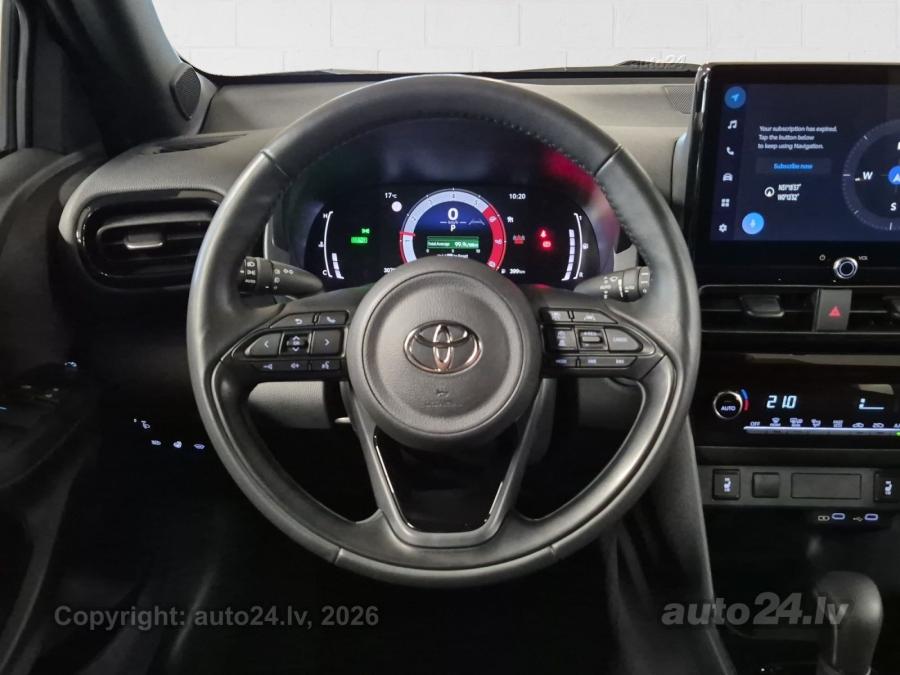Beige Toyota Yaris Cross 2025 in Tallinn, with an engine capacity of 1.50 L and mileage of 31 thousand km for 24990 €, photo 13 on AUTOMOTO.COM.LV