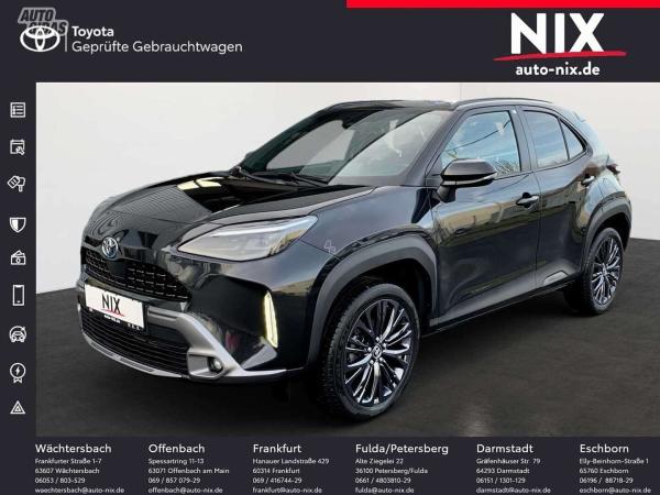 Melns Toyota Yaris Cross 2023 Kauņa, ar dzinēja tilpumu 1.50 L un nobraukumu 27 tūkst. km par 31073 €, foto 1 vietnē AUTOMOTO.COM.LV