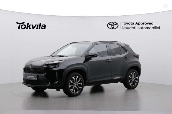 Черный Тойота Yaris Cross 2025 в Вильнюс, объемом двигателя 1.49 л и пробегом 32 тыс. км за 26990 €, фото 1 на AUTOMOTO.COM.LV