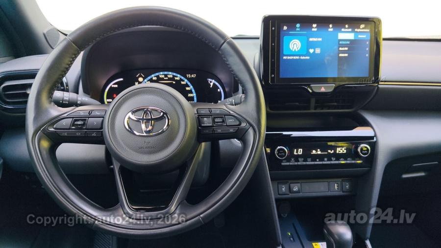 Melns Toyota Yaris Cross 2023 Tallina, ar dzinēja tilpumu 1.49 L un nobraukumu 41 tūkst. km par 25495 €, foto 10 vietnē AUTOMOTO.COM.LV