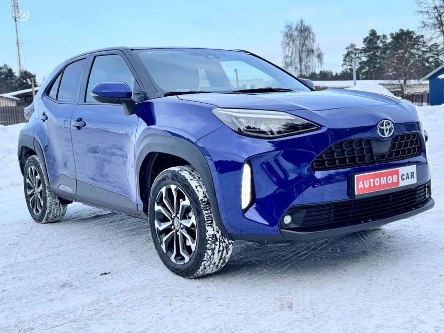 Синий Тойота Yaris Cross 2021 в Вильнюс, объемом двигателя 1.49 л и пробегом 80 тыс. км за 21650 €, фото 2 на AUTOMOTO.COM.LV