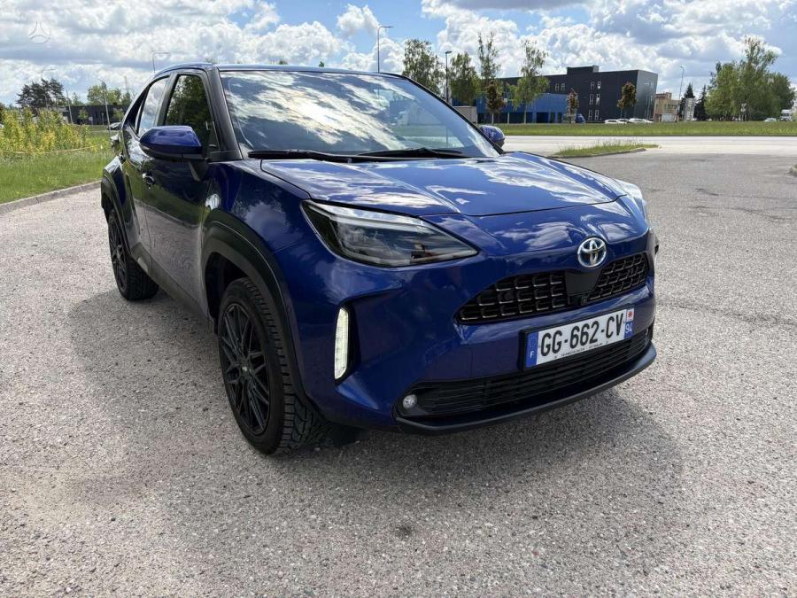 Zils Toyota Yaris Cross 2021 Kauņa, ar dzinēja tilpumu 1.50 L un nobraukumu 53 tūkst. km par 20900 €, foto 1 vietnē AUTOMOTO.COM.LV