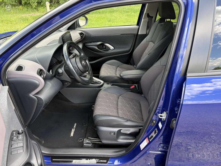 Zils Toyota Yaris Cross 2021 Kauņa, ar dzinēja tilpumu 1.50 L un nobraukumu 53 tūkst. km par 20900 €, foto 11 vietnē AUTOMOTO.COM.LV