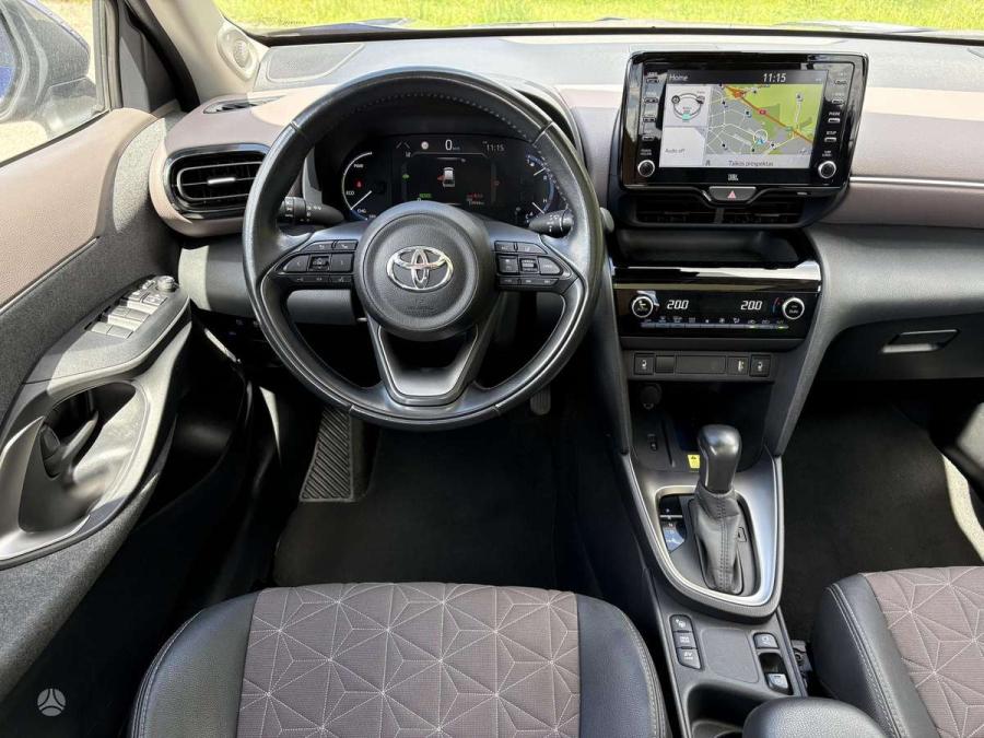 Zils Toyota Yaris Cross 2021 Kauņa, ar dzinēja tilpumu 1.50 L un nobraukumu 53 tūkst. km par 20900 €, foto 13 vietnē AUTOMOTO.COM.LV