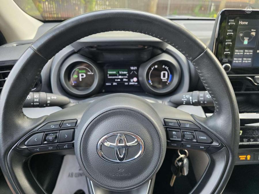 Синий Тойота Yaris Cross 2021 в Паневежис, объемом двигателя 1.50 л и пробегом 24 тыс. км за 18499 €, фото 22 на AUTOMOTO.COM.LV