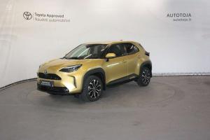 Brūns Toyota Yaris Cross 2024 Kauņa, ar dzinēja tilpumu 1.49 L un nobraukumu 20 tūkst. km par 23500 €, foto  vietnē AUTOMOTO.COM.LV