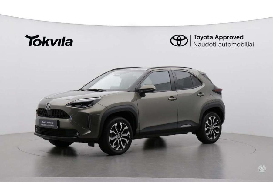 Зеленый Тойота Yaris Cross 2025 в Вильнюс, объемом двигателя 1.49 л и пробегом 24 тыс. км за 26900 €, фото 1 на AUTOMOTO.COM.LV