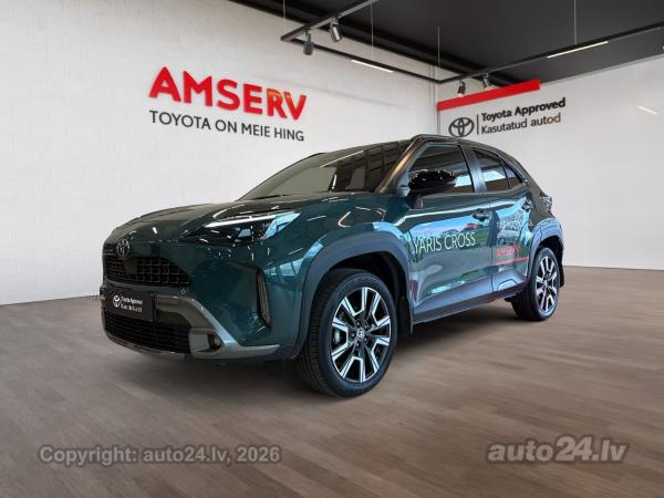 Toyota Yaris Cross 2026 PÄrnava vietnÄ ZaļŔ Toyota Yaris Cross 2026 PÄrnava, ar dzinÄja tilpumu 1.50 L un nobraukumu 3 tÅ«kst. km par 31490 ā¬, foto 1 vietnÄ AUTOMOTO.COM.LV