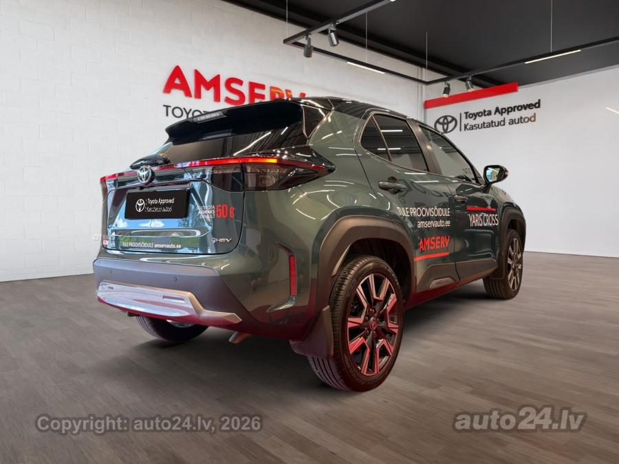 Зеленый Тойота Yaris Cross 2026 в Пярну, объемом двигателя 1.50 л и пробегом 3 тыс. км за 31490 €, фото 3 на AUTOMOTO.COM.LV